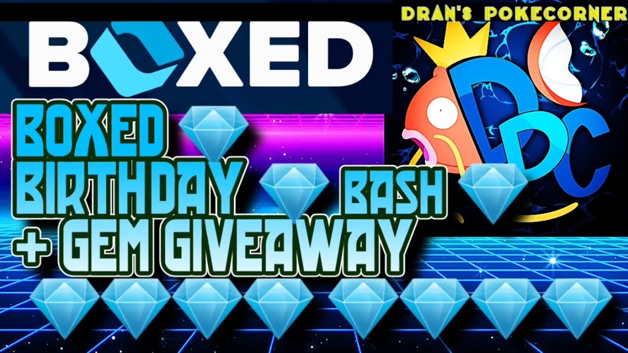 LETS TRY OUT THE NEW BOXED BIRTHDAY BOXES ON BOXED.GG.... Monster Pull ...