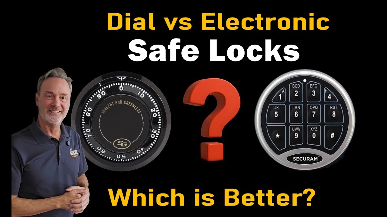 Dial vs Electronic Safe Locks: The Great Safe Debate - YouTube