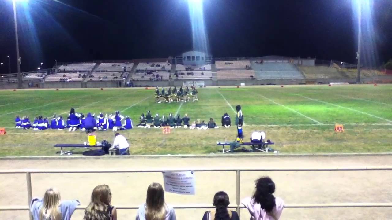 Willits COUGARS Varsity Cheer Fort Bragg 9/21/13 - YouTube