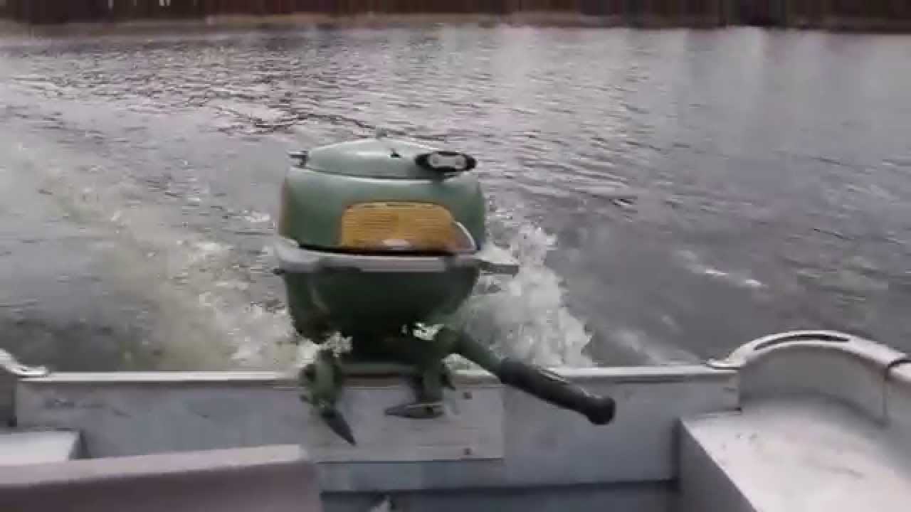 1953 Johnson TN 28 5 hp - YouTube