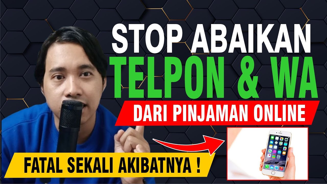 STOP ABAIKAN TELPON & WA DARI PINJOL, FATAL SEKALI AKIBATNYA ! Lakukan Ini Agar Aman - YouTube