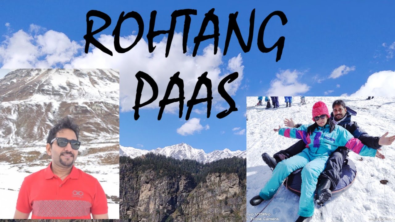 Rontang Pass - Vlog1||Manali to Rontang pass by road||Himachal Pradesh ...
