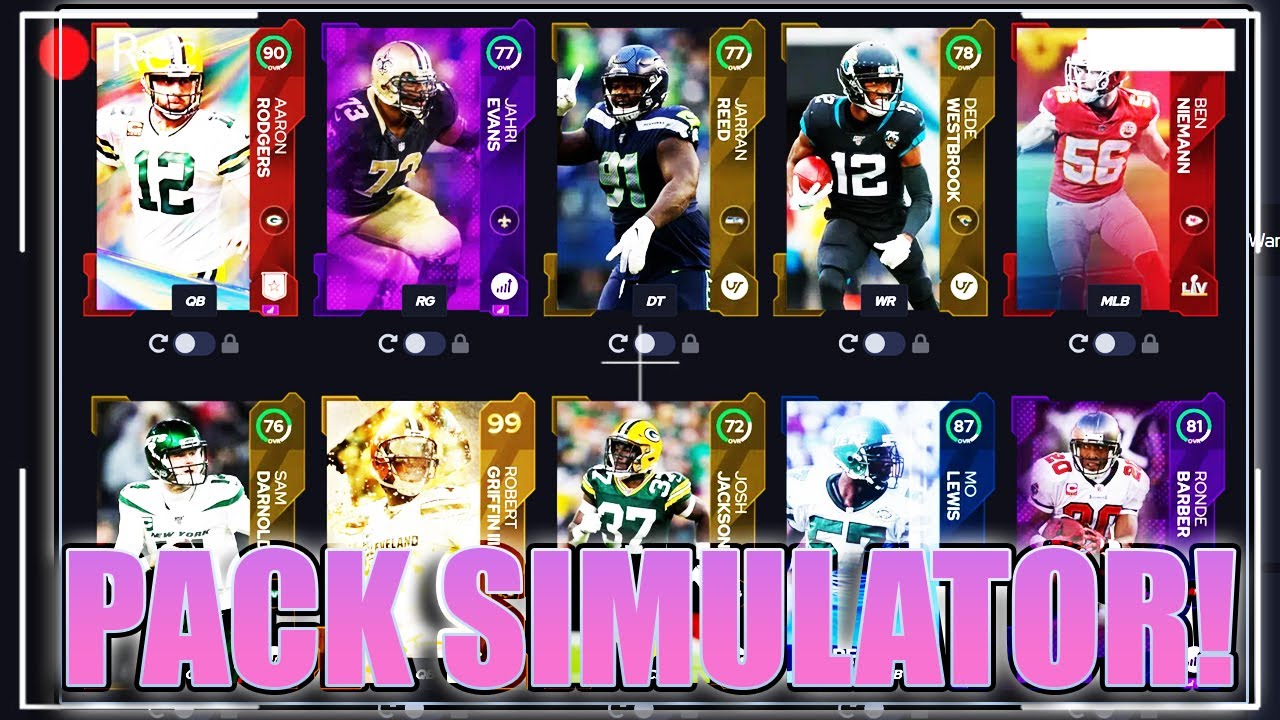 NEW MADDEN 21 PACK SIMULATOR! THIS IS MORE FUN THEN MUT!!! - YouTube