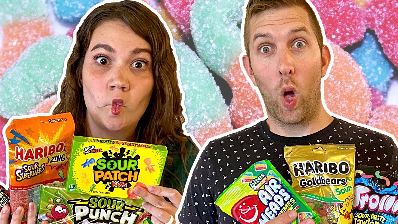 Which sour gummy candy is the best? | TASTE TEST - YouTube