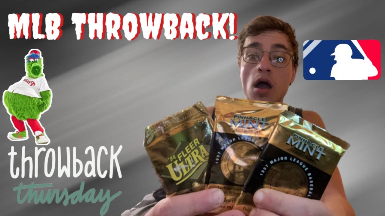 Throwback Thursday! 90's MLB Pack Opening! - YouTube