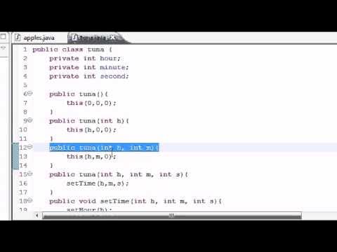 Java Programming Tutorial 41 Building Objects for Constructors YouTube - YouTube