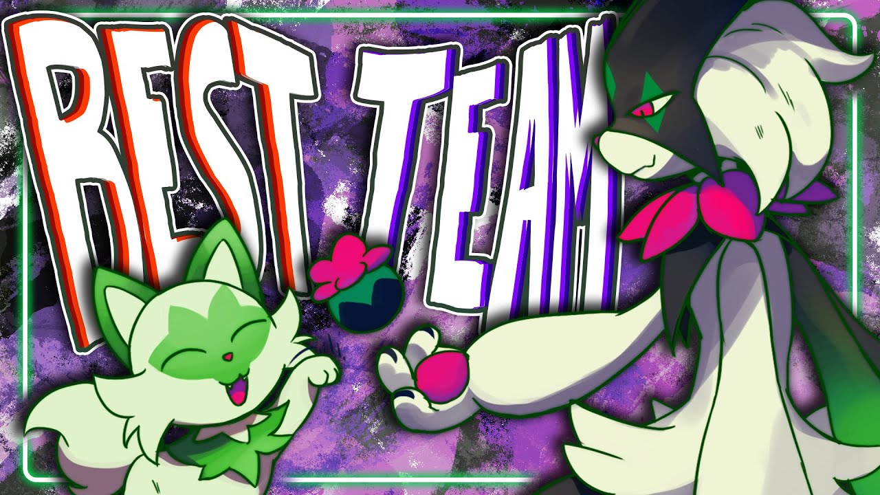 Best Team for Pokemon Scarlet and Violet | Sprigatito Edition - YouTube