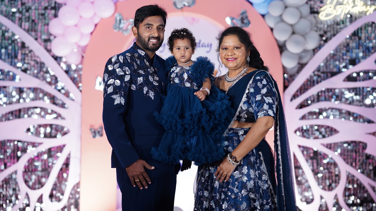 Lilisha First Birthday Highlights 2024| Celebrations| Cinematic Video ...