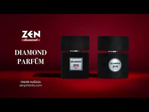 Zen’den pırlanta gibi kalıcı bir parfüm! Diamond Kadın Diamond Erkek.