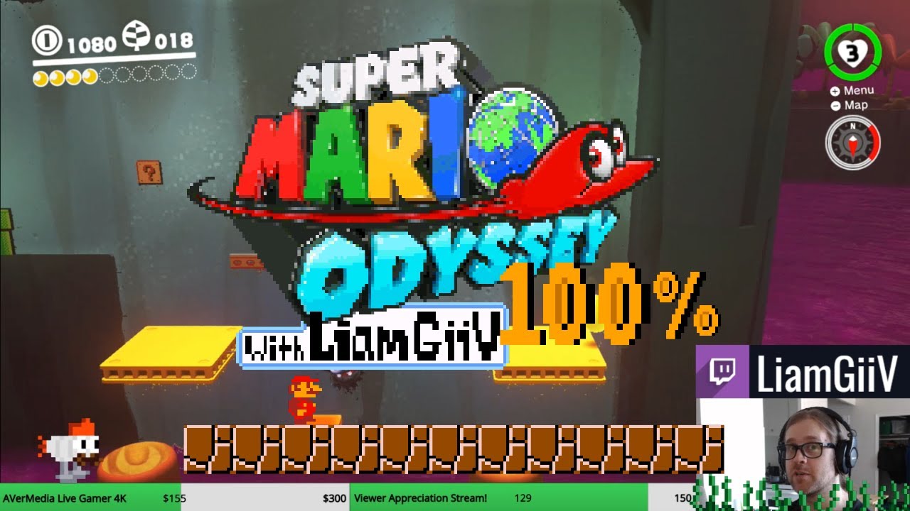 Over the Fuzzies Above the Swamp - #91 - Super Mario Odyssey 100% - YouTube