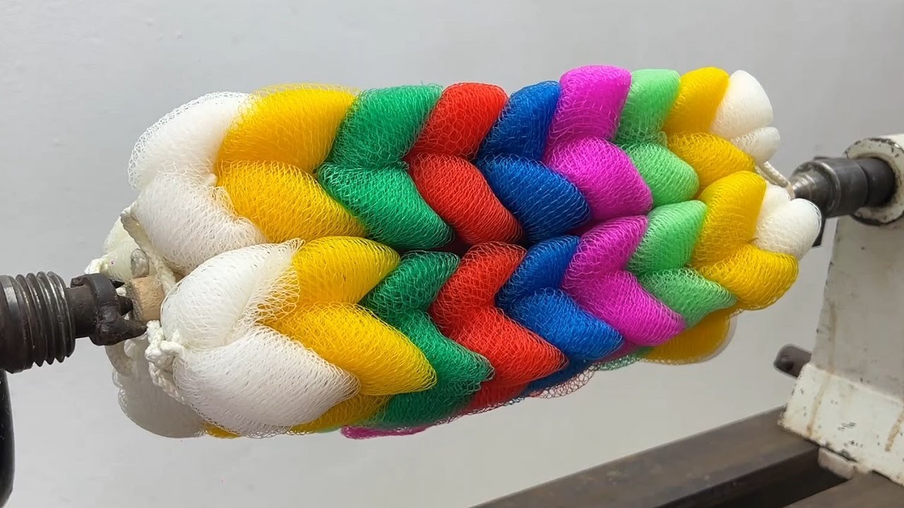 Amazing Woodturning Crazy - A Design Transformed Specially From Colored ...