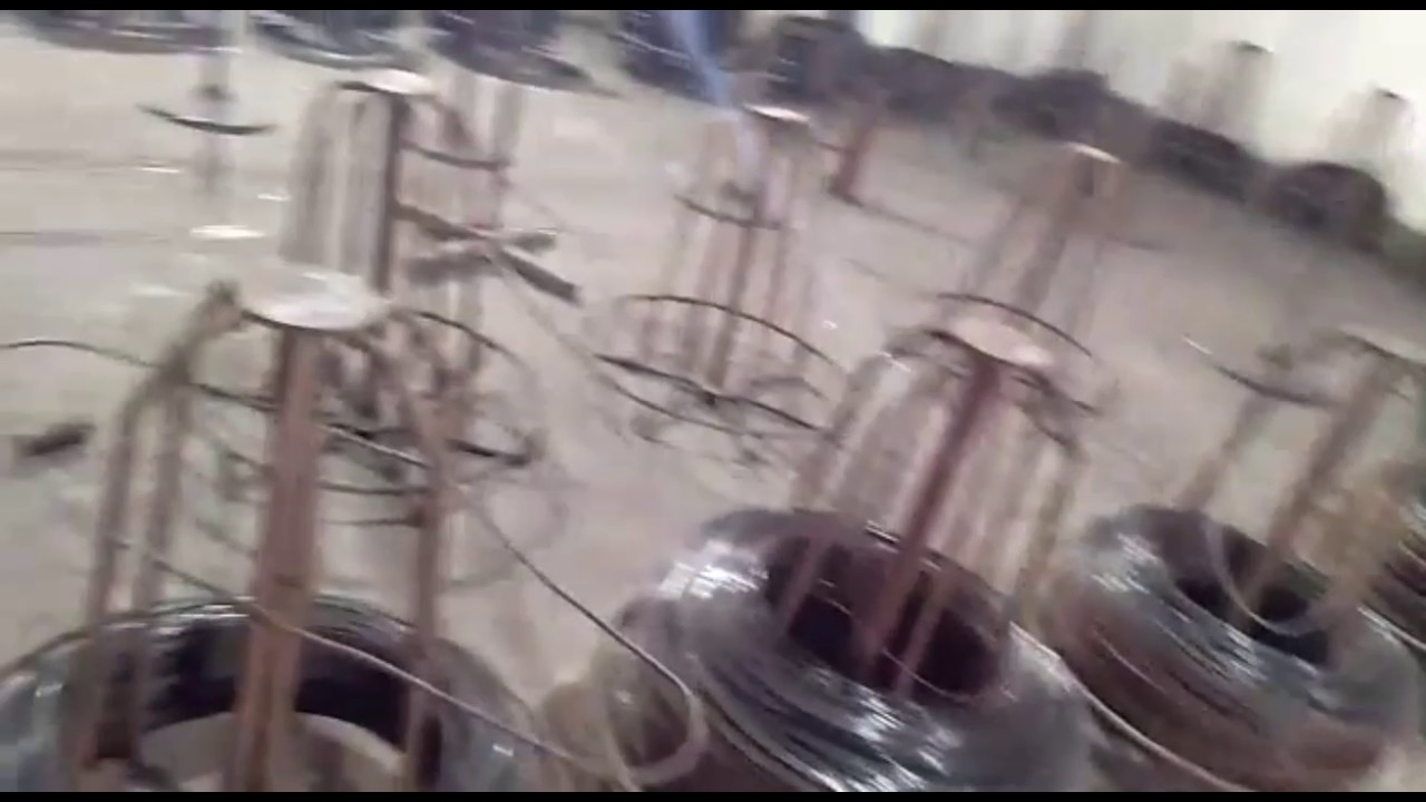 Hot Dip Wire Galvanizing Plant - YouTube