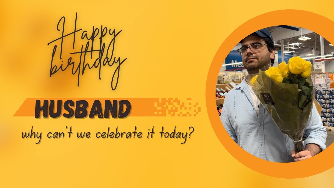 Husband birthday!! Celebration still pending 🙈🤭 - YouTube