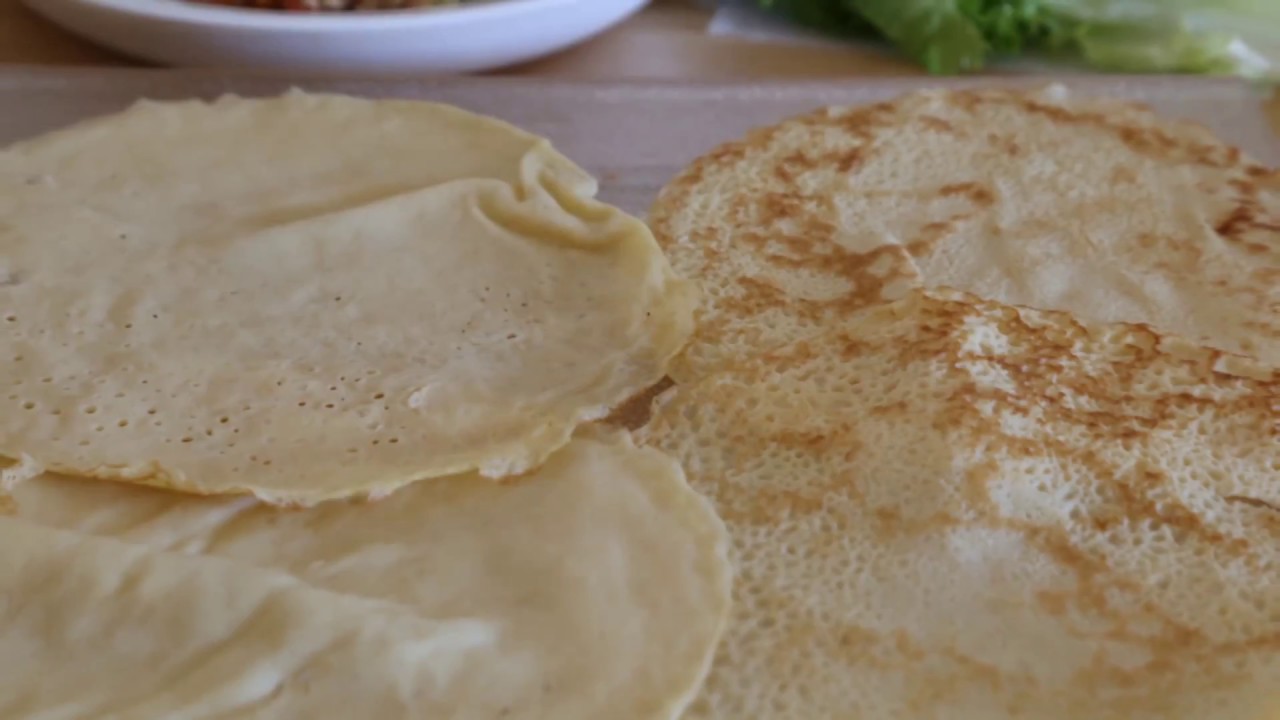 Lumpia Wrapper (How to Make) - Today's Delight - YouTube