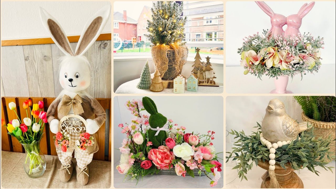 30+Cute Delicate Spring Centerpiece Decoration ideas/Adorable Easter ...