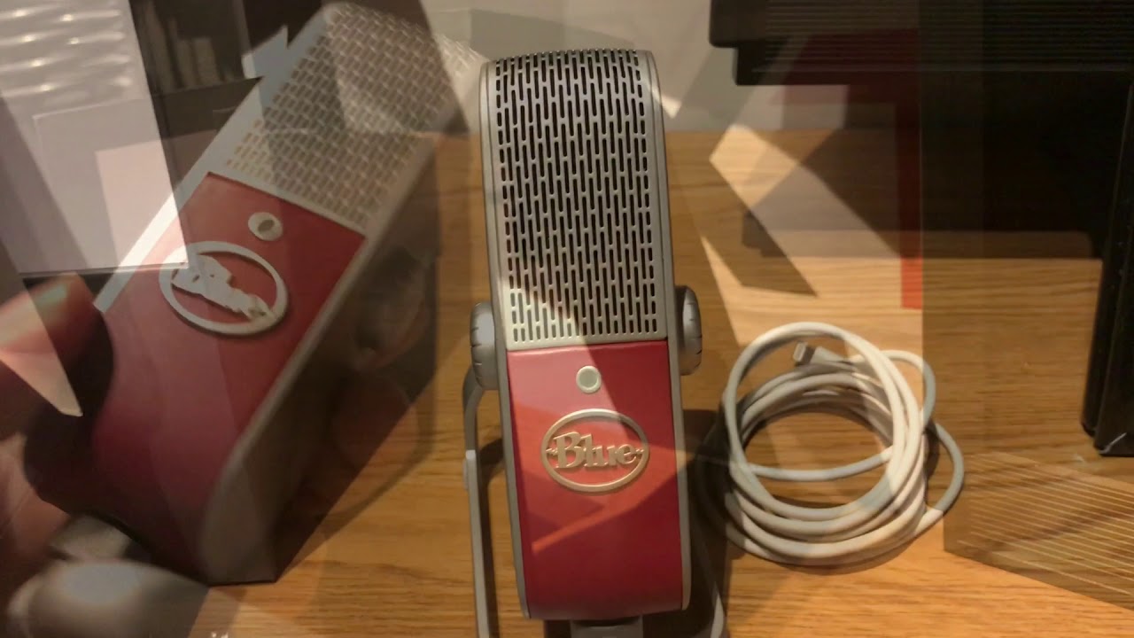 Blue Raspberry USB microphone - YouTube