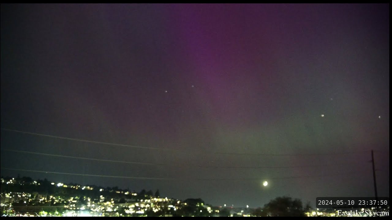 Live Aurora Cam in Seattle - YouTube
