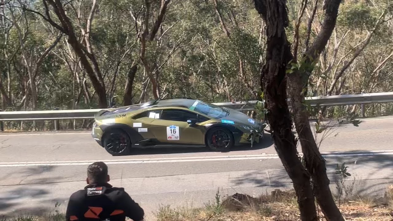 2024 Adelaide Rally Windy Point Highlights! 992 GT3 RS, Challenger, and ...