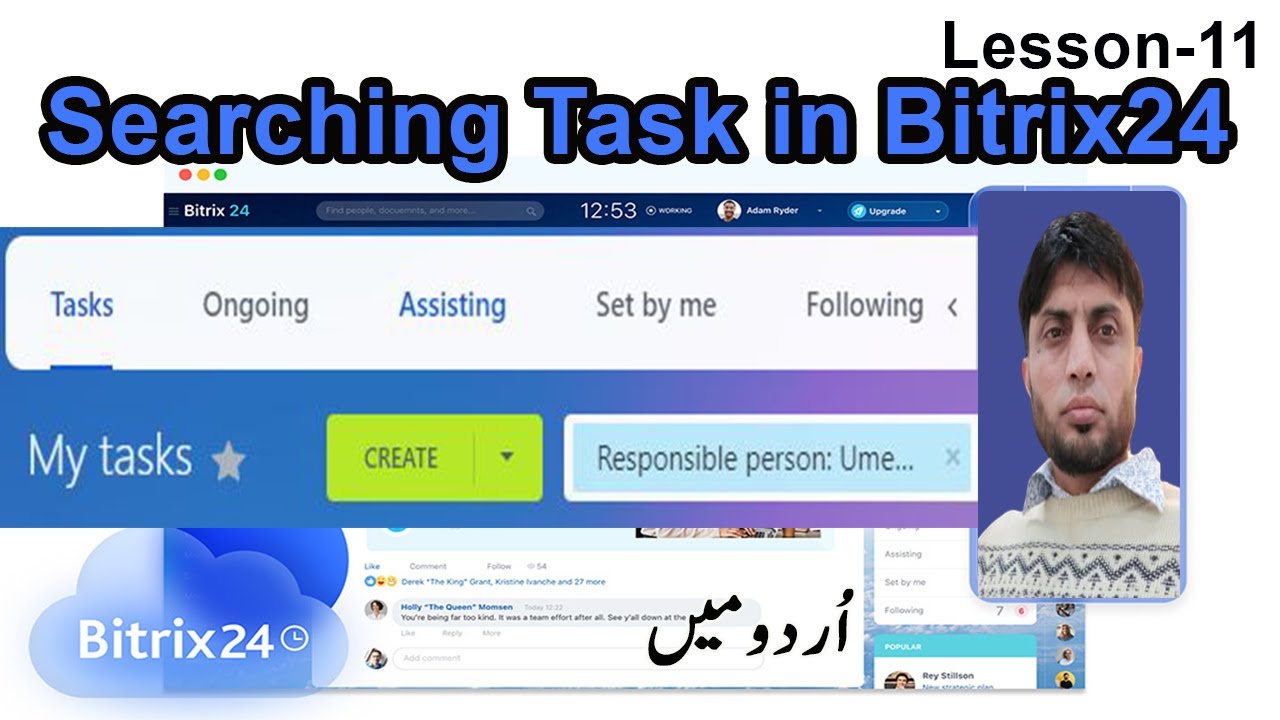 Searching Task in Bitrix24 | Bitrix24 | Lesson-11 - YouTube