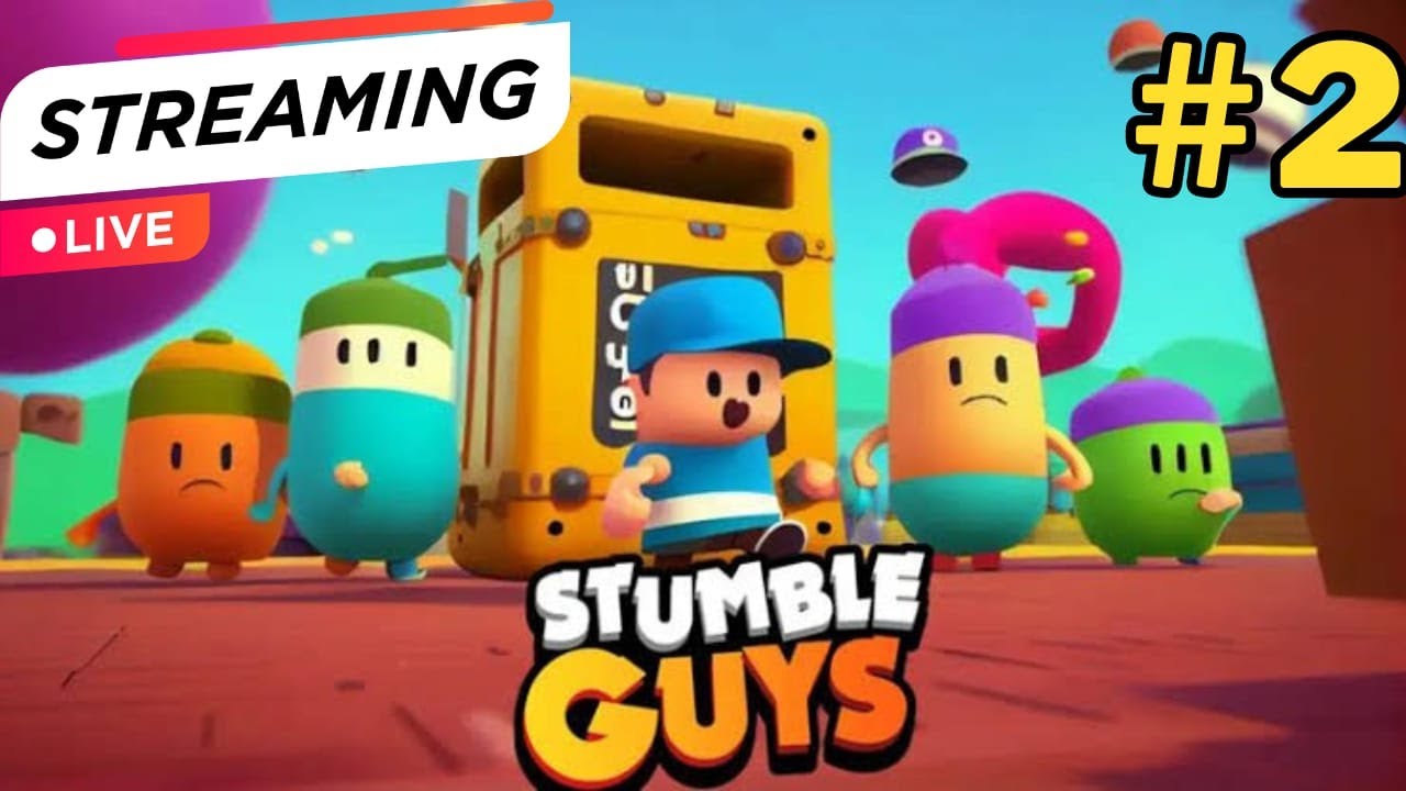 Stumble Guys Live Streaming #2 - YouTube
