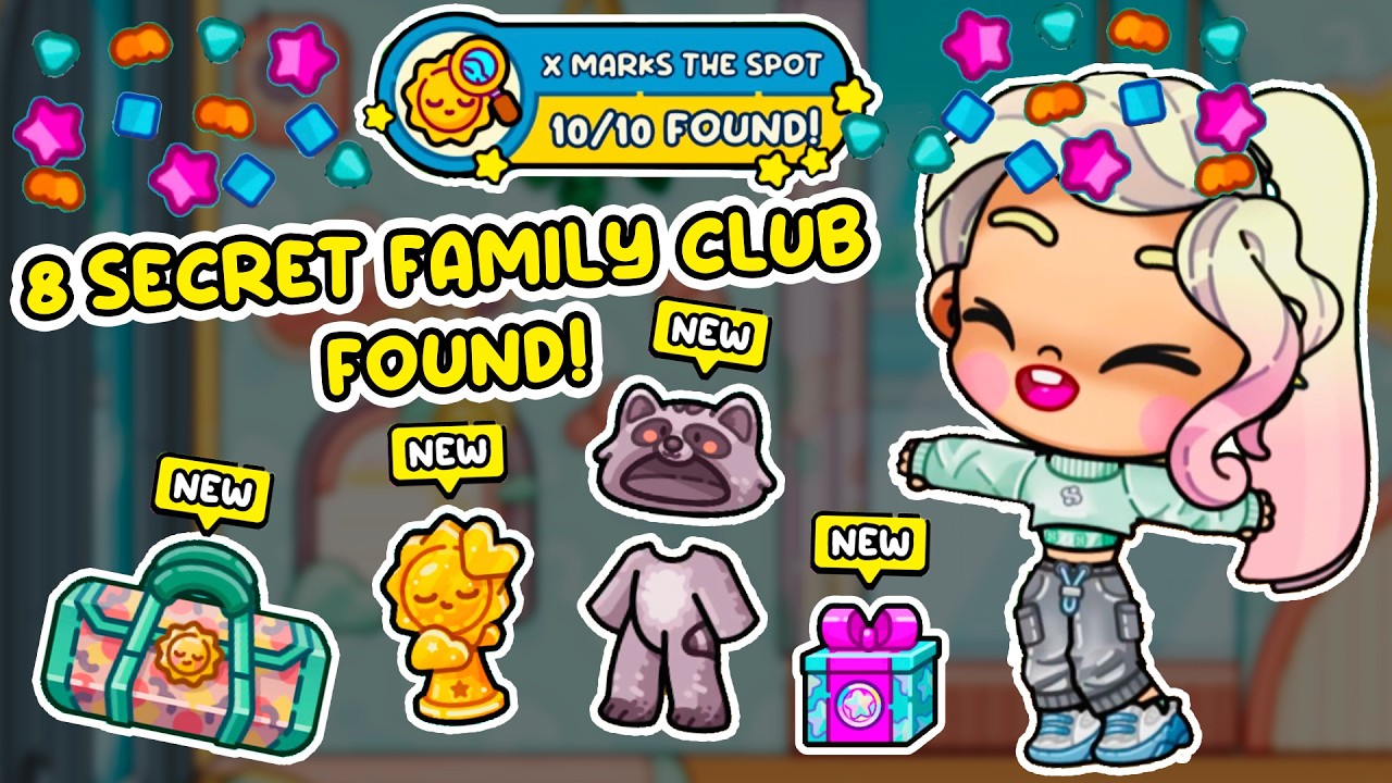 ⭐NEW ! 8 SECRET FAMILY CLUB UPDATE in AVATAR WORLD | PAZU - YouTube