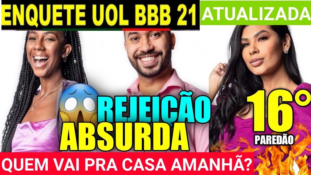Atualizada Enquete Quem Sai Amanhã Do Bbb21 Camilla Gil Ou Pocah