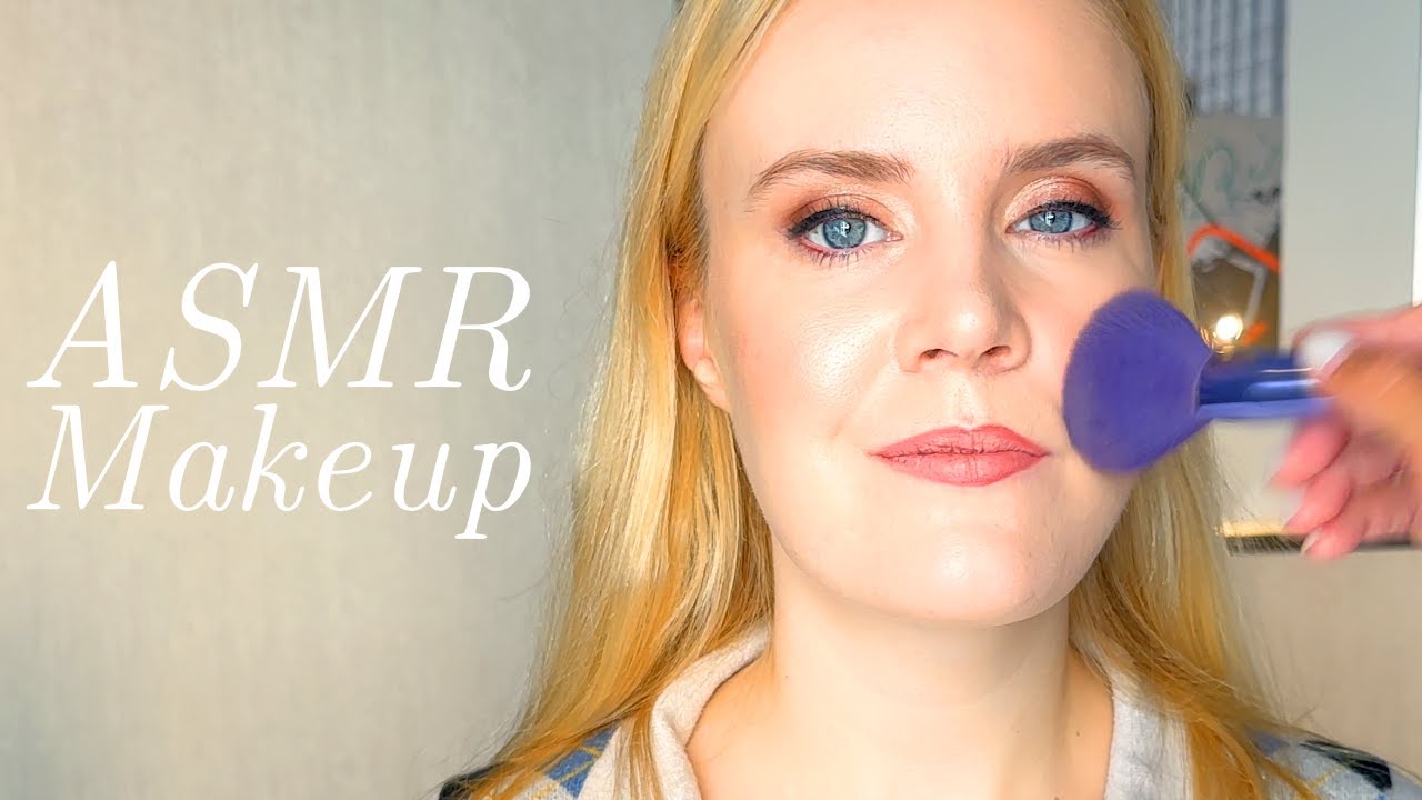 Makeup ASMR - professional makeup artist does my makeup ⁠(Unintentional ...