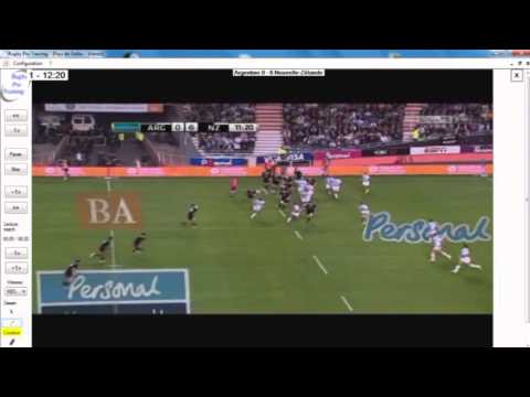 Rugby : miss pass or skip pass - YouTube