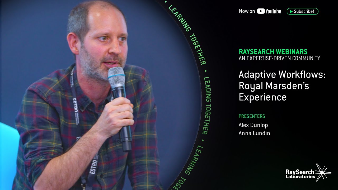 ESTRO 2025 Webinars: Adaptive Workflows – Royal Marsden's Experience - YouTube