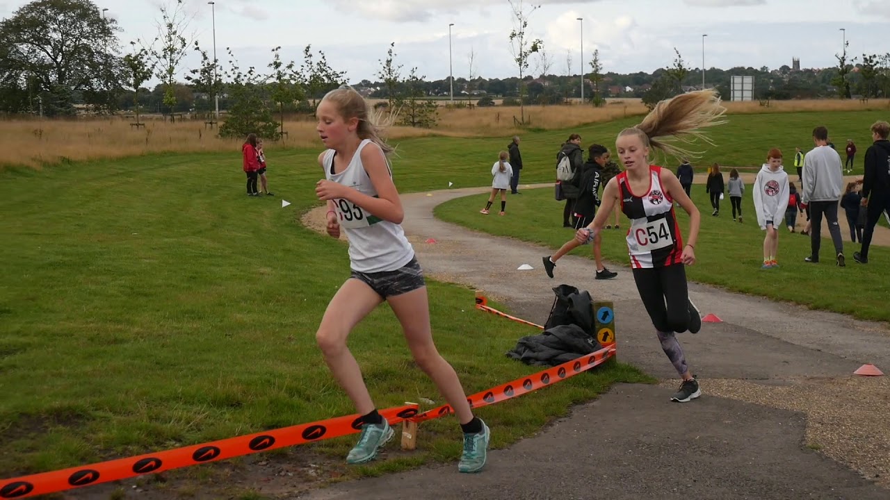 NW Road Relays 2019 U13 Girls - YouTube