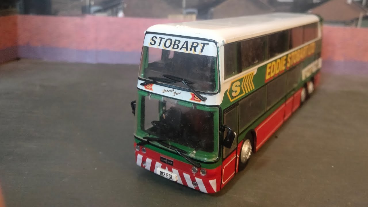 Unique Atlas!! Model bus review; Atlas Editions Van Hool Astrobel (1/76 ...