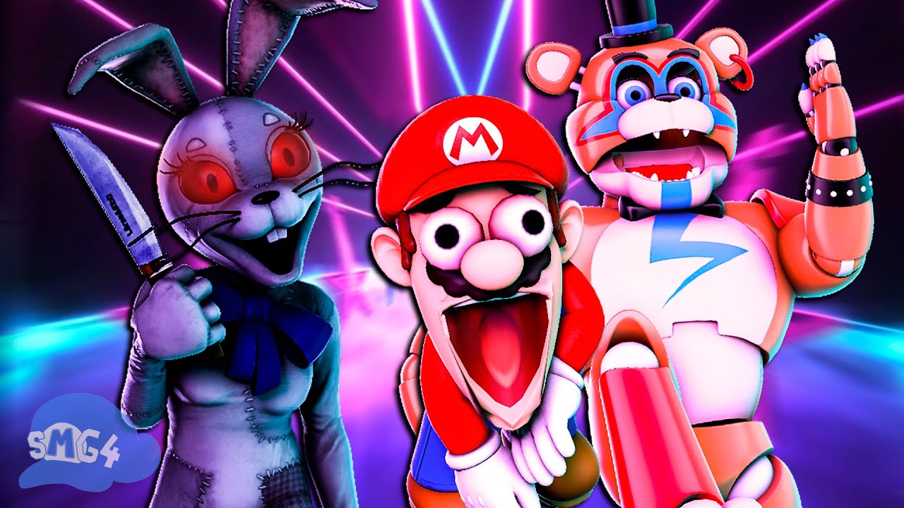 SMG4: Freddy's Spaghetteria Security Breach - YouTube