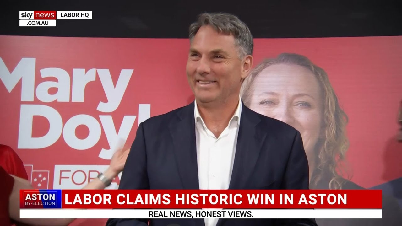 ‘In the presence of history’: Richard Marles celebrates Labor win in ...