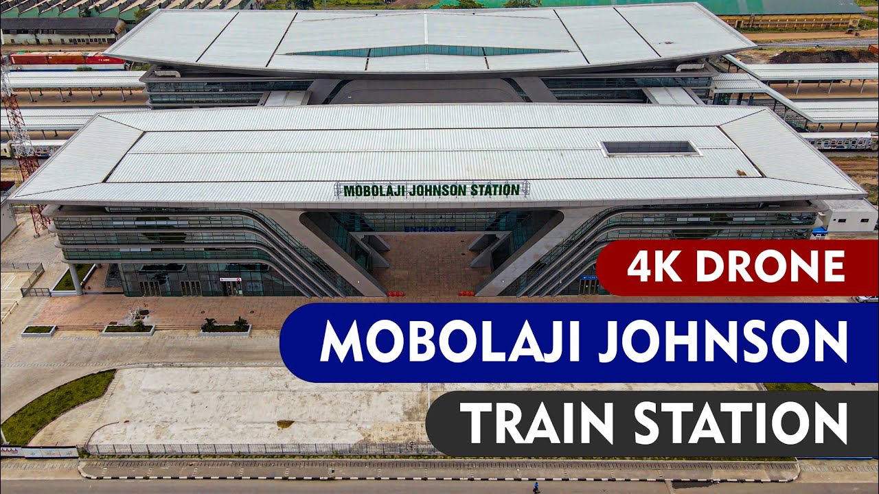 Mobolaji Johnson Train Station, Ebute Metta, Lagos 4k Drone - YouTube