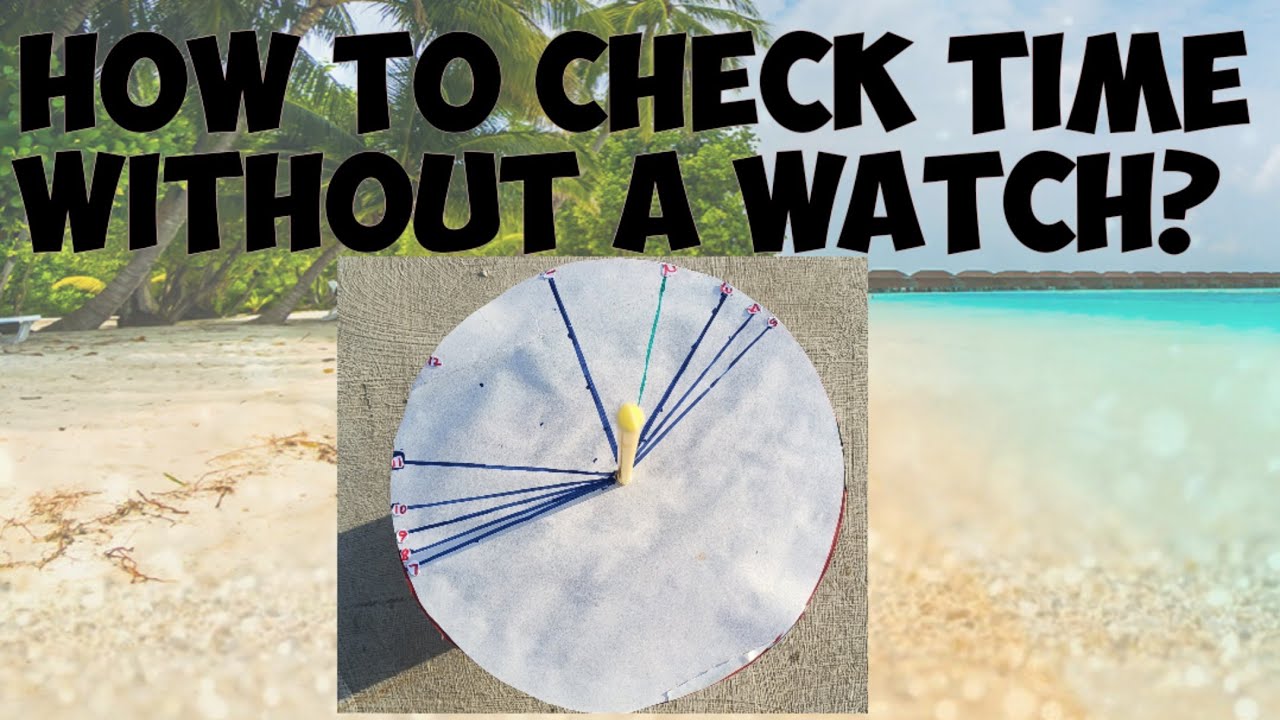 MAKE YOUR OWN SUNDIAL I DIY SUN CLOCK I DIY EXPERIMENT☀️⏰ - YouTube