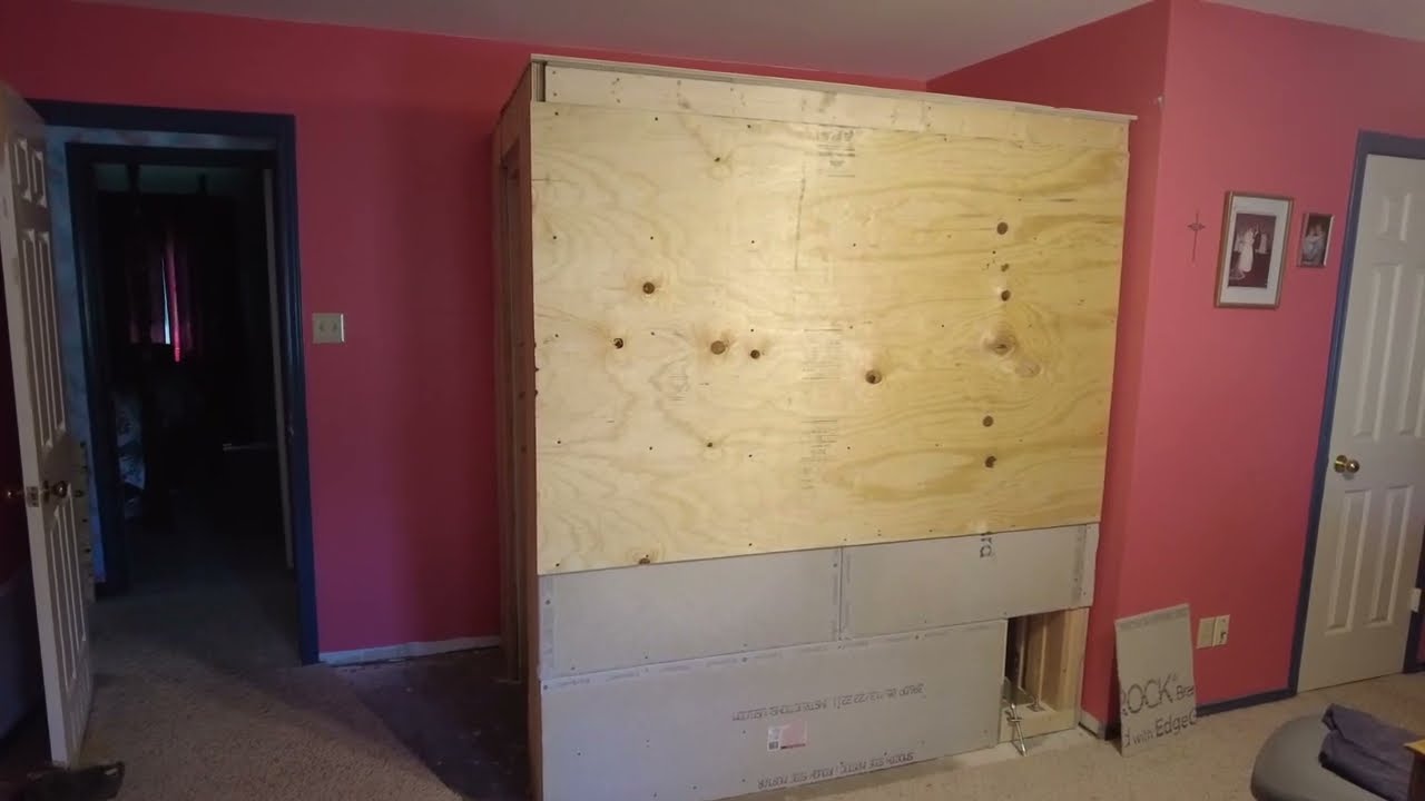 Homemade Safe Room Storm Shelter Part 1 - YouTube