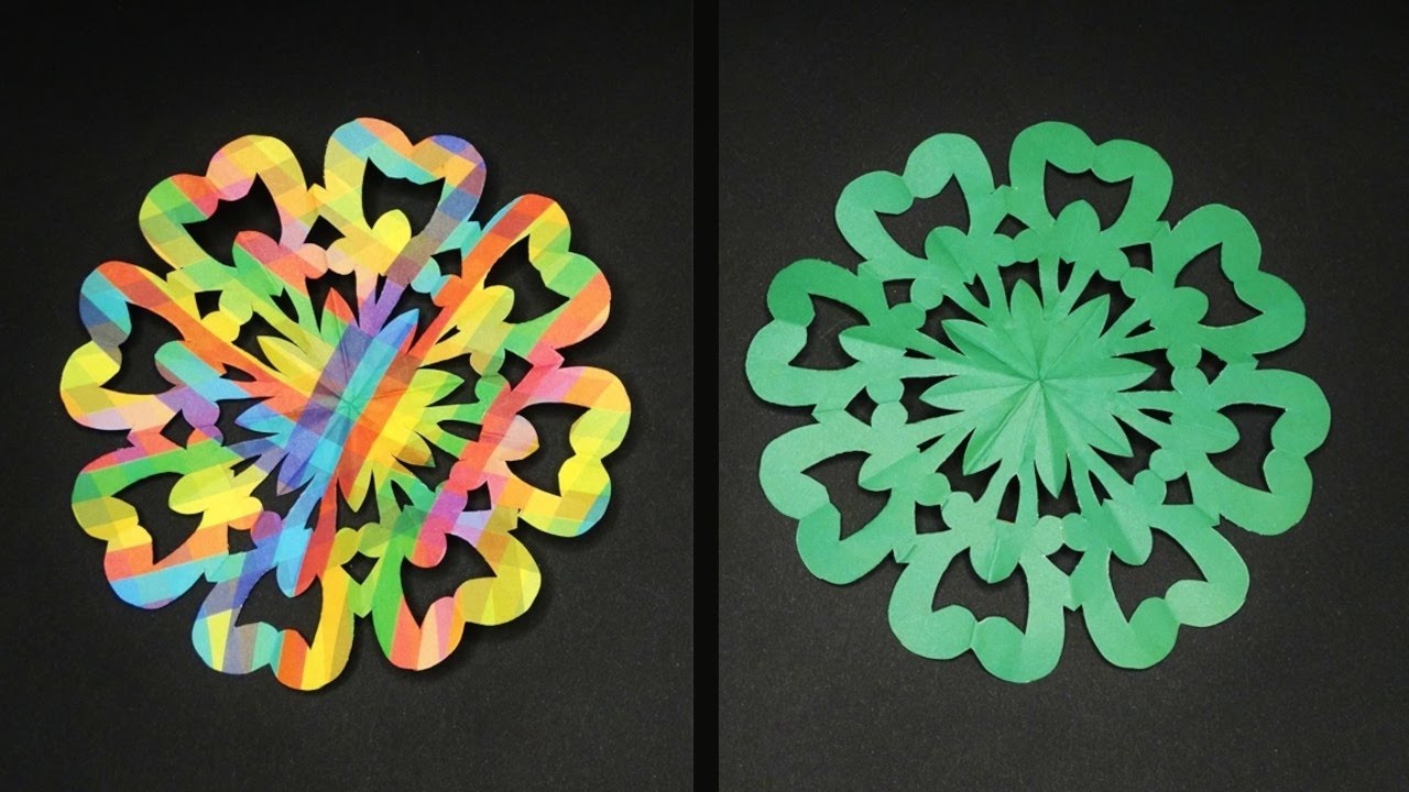 DIY | How to Make a Paper Flower Mandala | Easy Cutting Papercraft ...