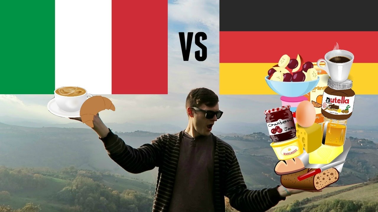 ITALY VS GERMANY: BREAKFAST 🇮🇹 Colazione 🇩🇪 Frühstück - YouTube