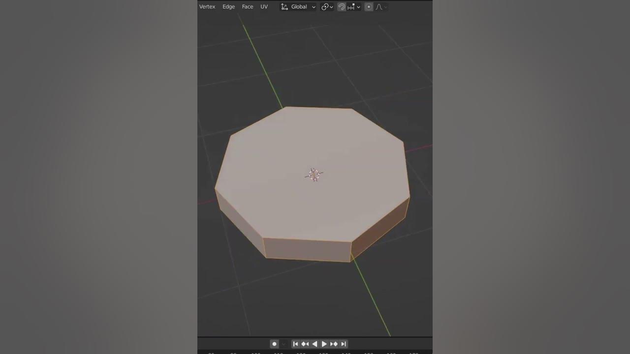 How to make a low poly coin in blender - YouTube