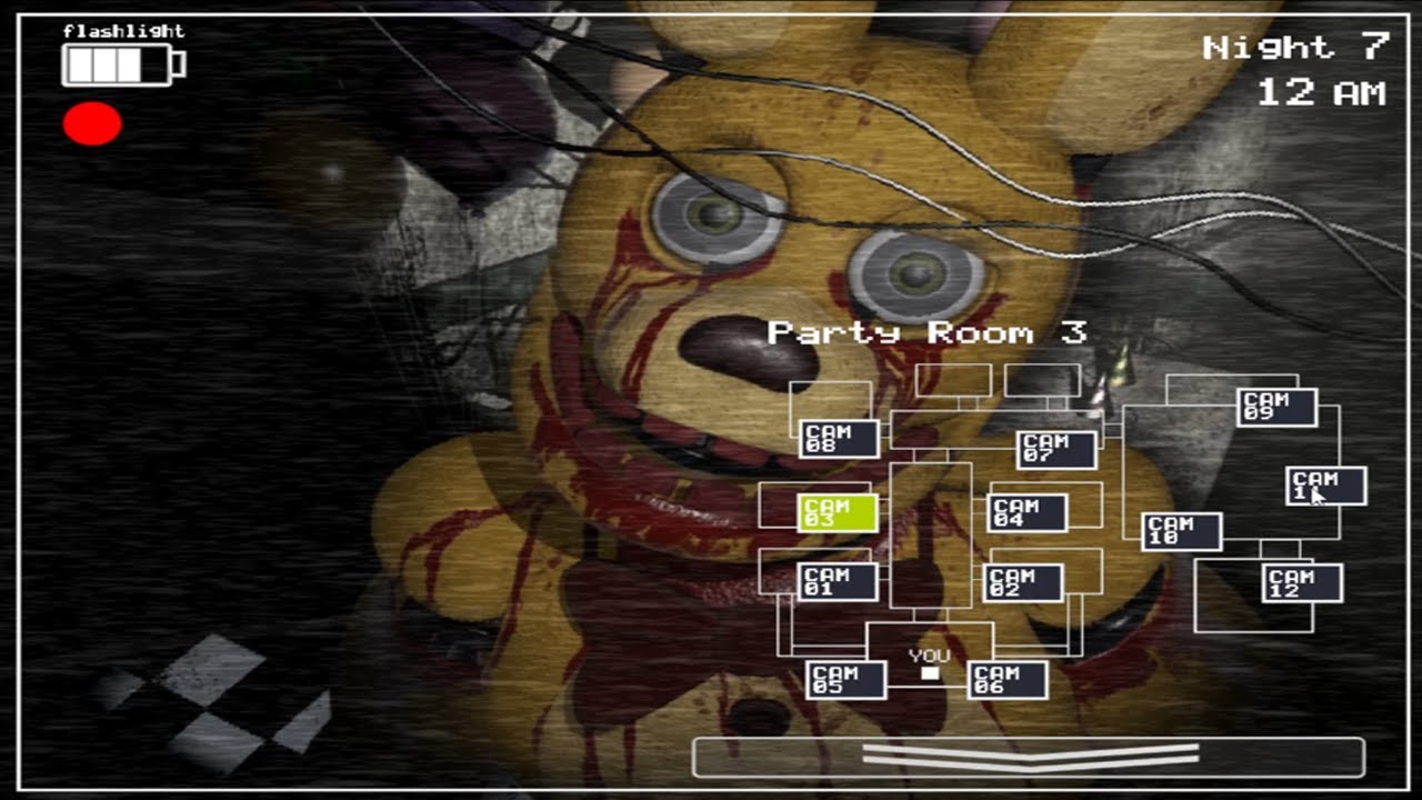 The Bite of 1987 but by Spring Bonnie! (FNaF 2 Mods) - YouTube