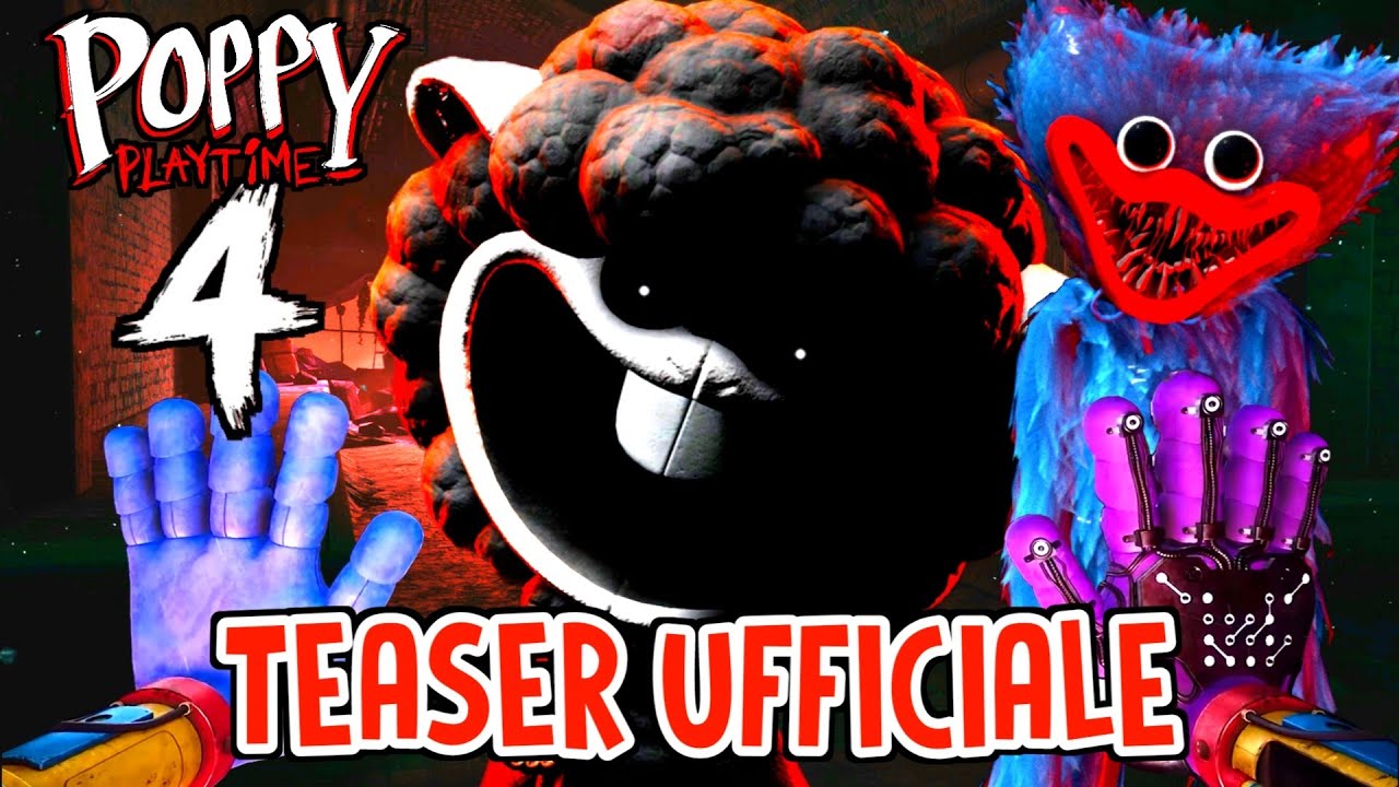 POPPY PLAYTIME 4 FINALMENTE TEASER UFFICIALE con DATA di USCITA e PRE ...