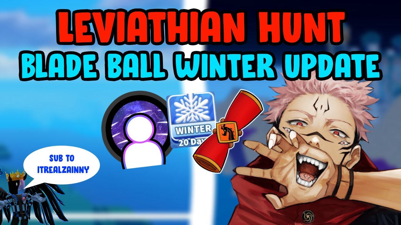 Live Blade Ball Winter Update + Leviathan Hunt after DAY 316 - YouTube