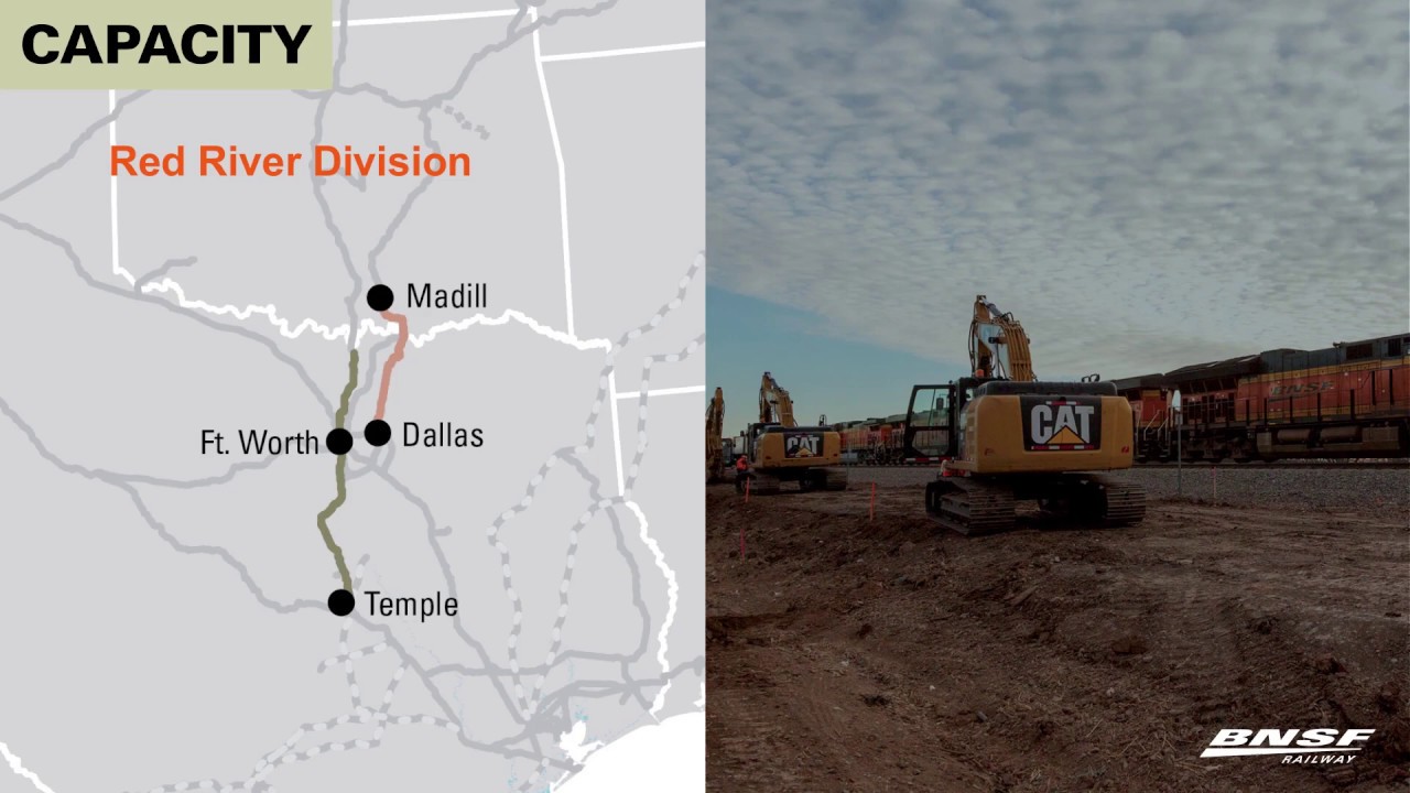 BNSF Red River Division Expansion Projects - YouTube