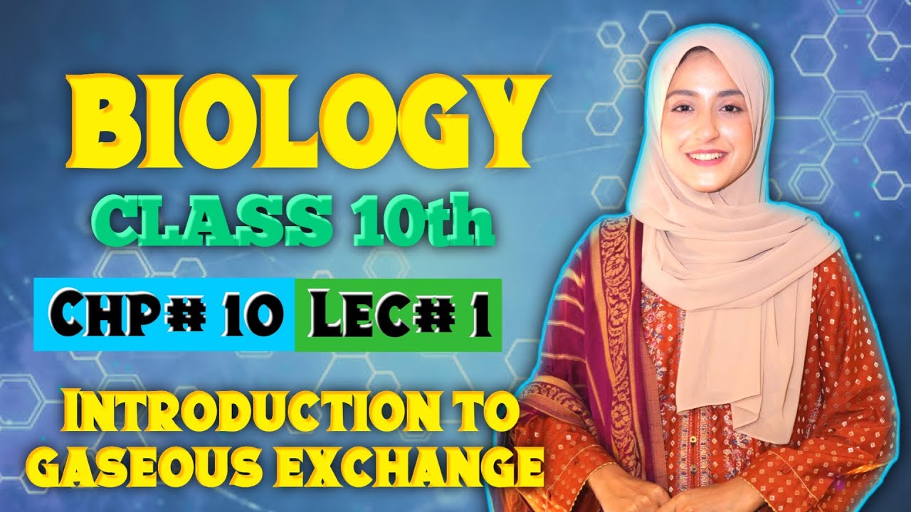 Introduction to Gaseous Exchange | 10th Class Biology | Chapter 10 | Lecture #1 - YouTube