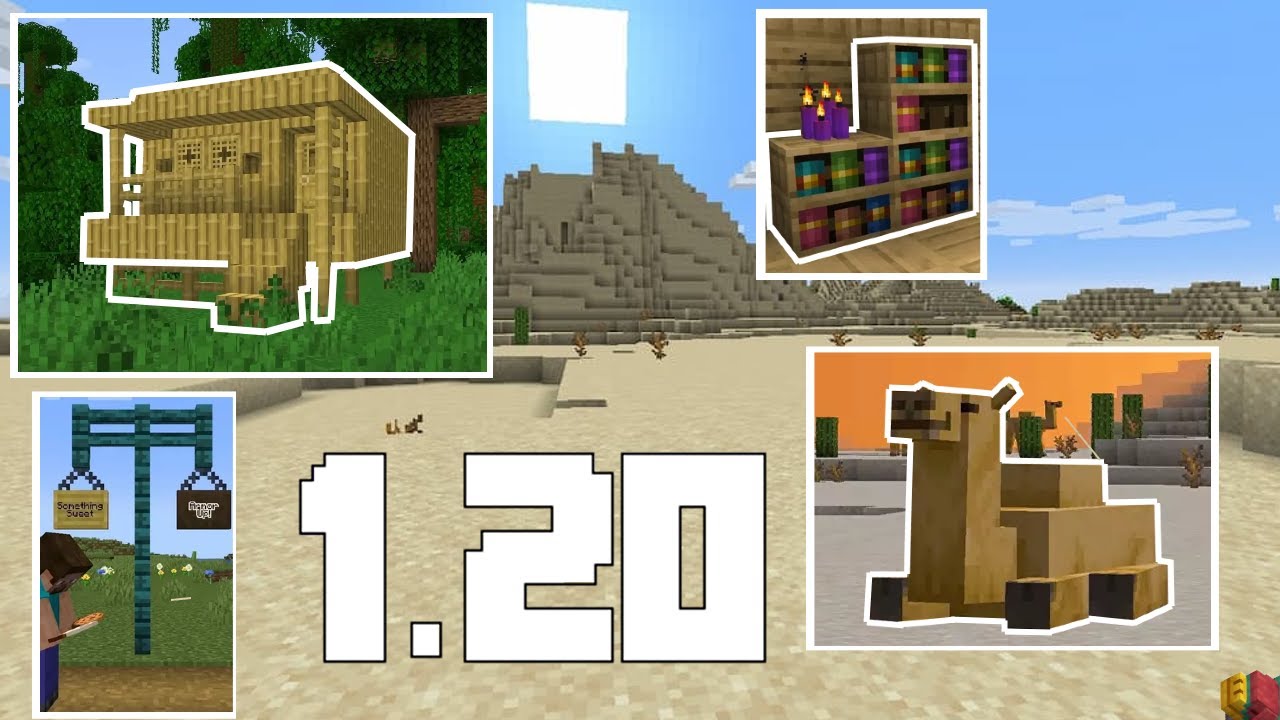 COMO JOGAR A PRIMEIRA SNAPSHOT DO MINECRAFT 1.20!!! - YouTube