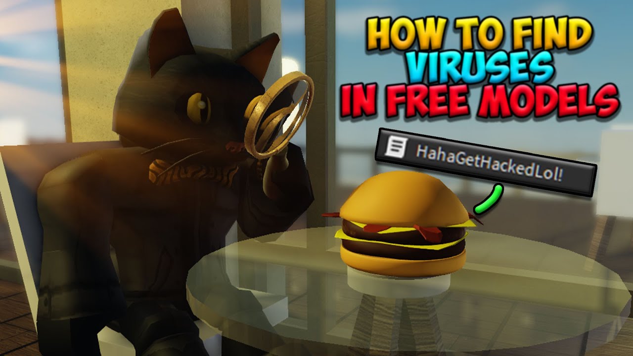 How to find Viruses in Free Models (Roblox) - YouTube