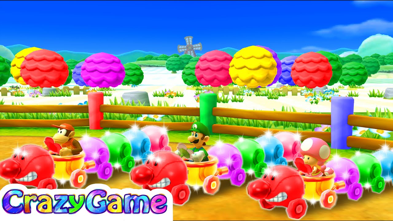 Mario Party The Top 100 Bombs Away +More Mario Party Minigames Gameplay ...