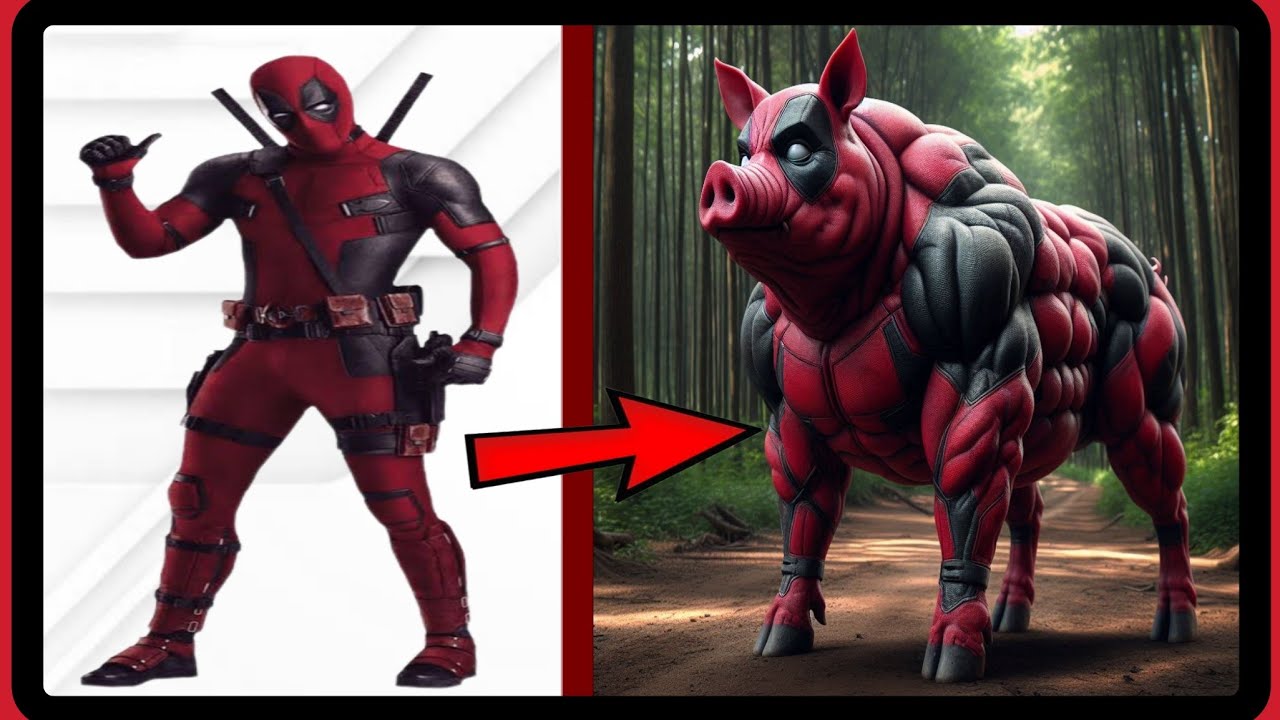 AVENGERS But Giant Pig🐖 Vengers (Marvel&Dc) All Characters🔥 - YouTube