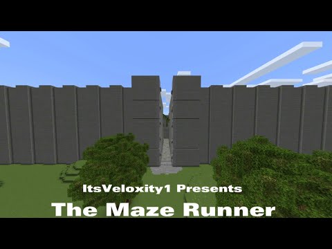 The Maze Runner - Map Showcase [Minecraft Xbox/Bedrock Map] (OLD AND ...