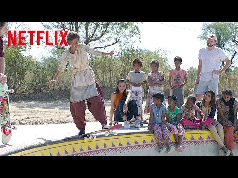 'Shine on Me' Skatepark Opening ♫ Skater Girl | Netflix After School